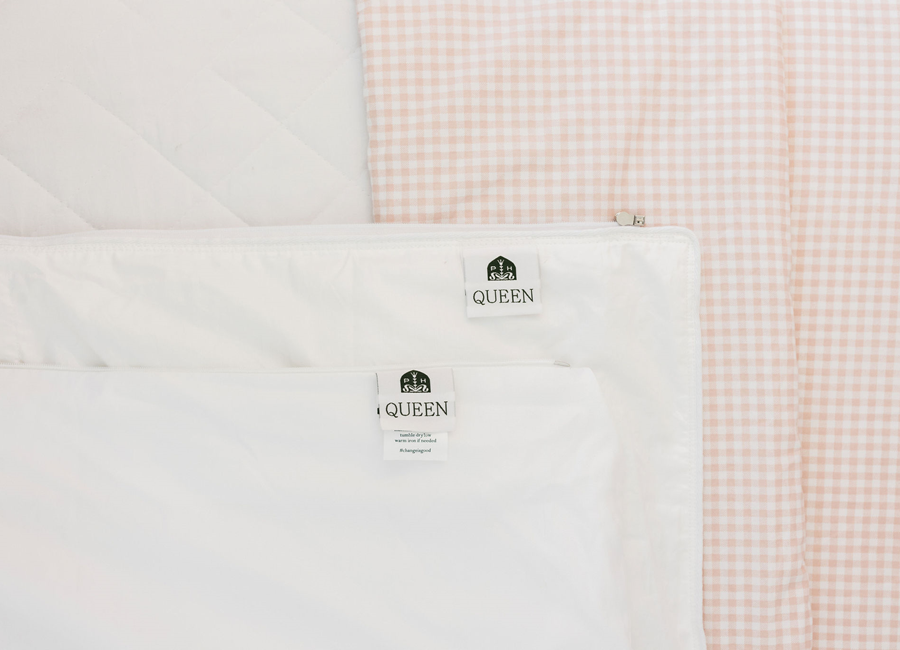 Pippen House -Duvease Signature Zipper Duvet Cover System